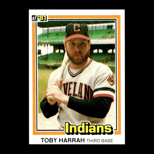 Toby Harrah 1981 Donruss Cleveland Indians #318 NM+ Vintage! | eBay