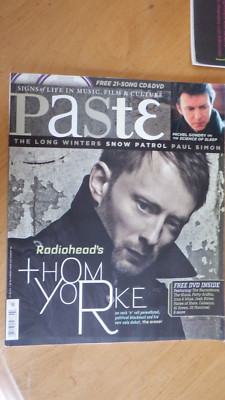 MAGAZINE PASTE UNOPENED CD,ISSUE 23 AUGUST 2006 AUG 06 RADIOHEAD | eBay