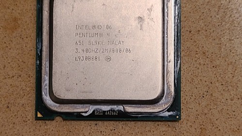 Intel Pentium 4 651 3.4 GHz Processor SL9KE USED 672042014392 | eBay