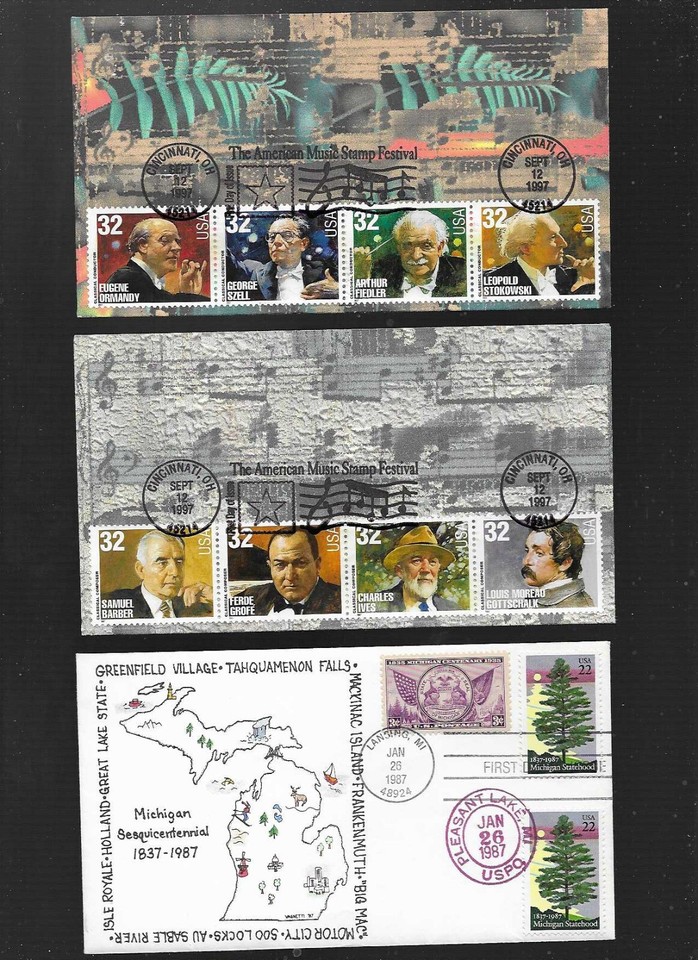 US FDC FIRST DAY COVERS COLLECTION LOT OF 24 WITH COMBO | eBay