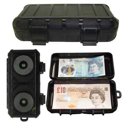 Car Truck Van Stash Safe Box Magnetic Secret Money Hidden Storage ...