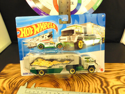 Hot Wheels Super Rigs Bank Roller 1:64 Scale Diecast Cars Model Toys ...