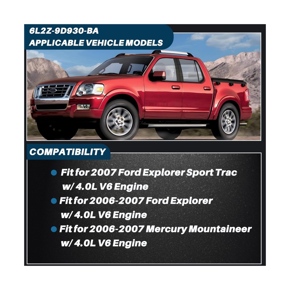 6L2Z-9D930-BA 4.0L Engine Wire Wiring Harness Compatible with Ford ...