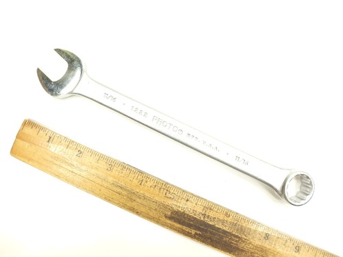 PROTO PROFESSIONAL TOOLS 11/16" COMBINATION WRENCH 12 POINT MADE IN USA ...