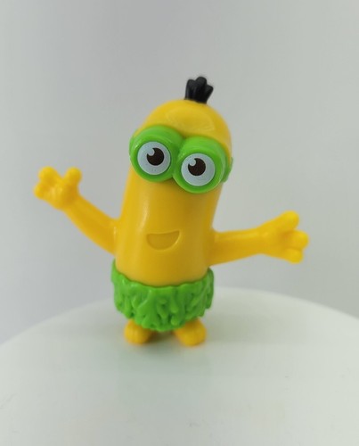 Minions Figurine Luau Grass Skirt Cake Topper Toy Rise Of Gru Pool ...