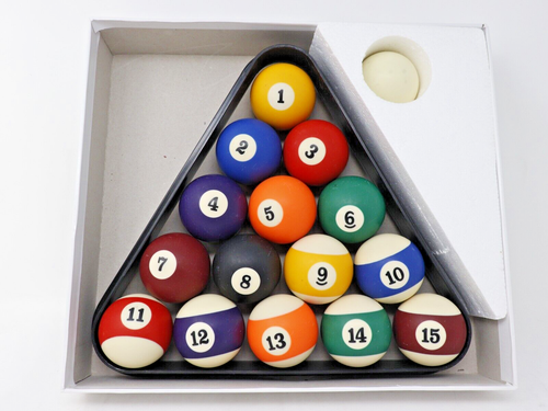 Complete Classic Sport Billiards Ball Set Authentic Billiards ...