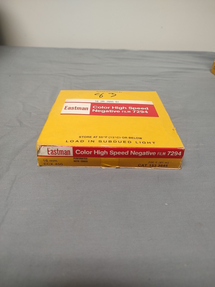 Kodak Eastman color high speed negative film 7294 200ft Roll | eBay