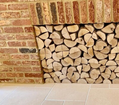Decorative Logs - fireplace logs - Hardwood - firewood log stack ...
