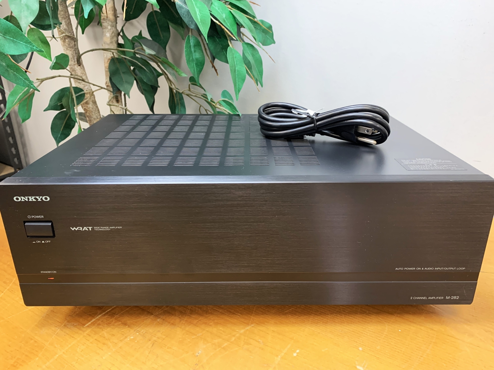 ONKYO M-282 Wide Range Amplifier 2 Channel | eBay