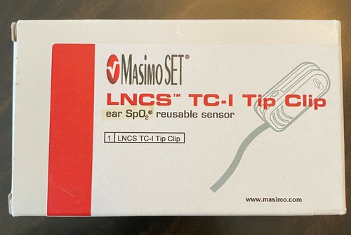 Masimo LNCS TC-I SpO2 Adult Reusable Ear Clip Sensor REF 1895 (Brand ...