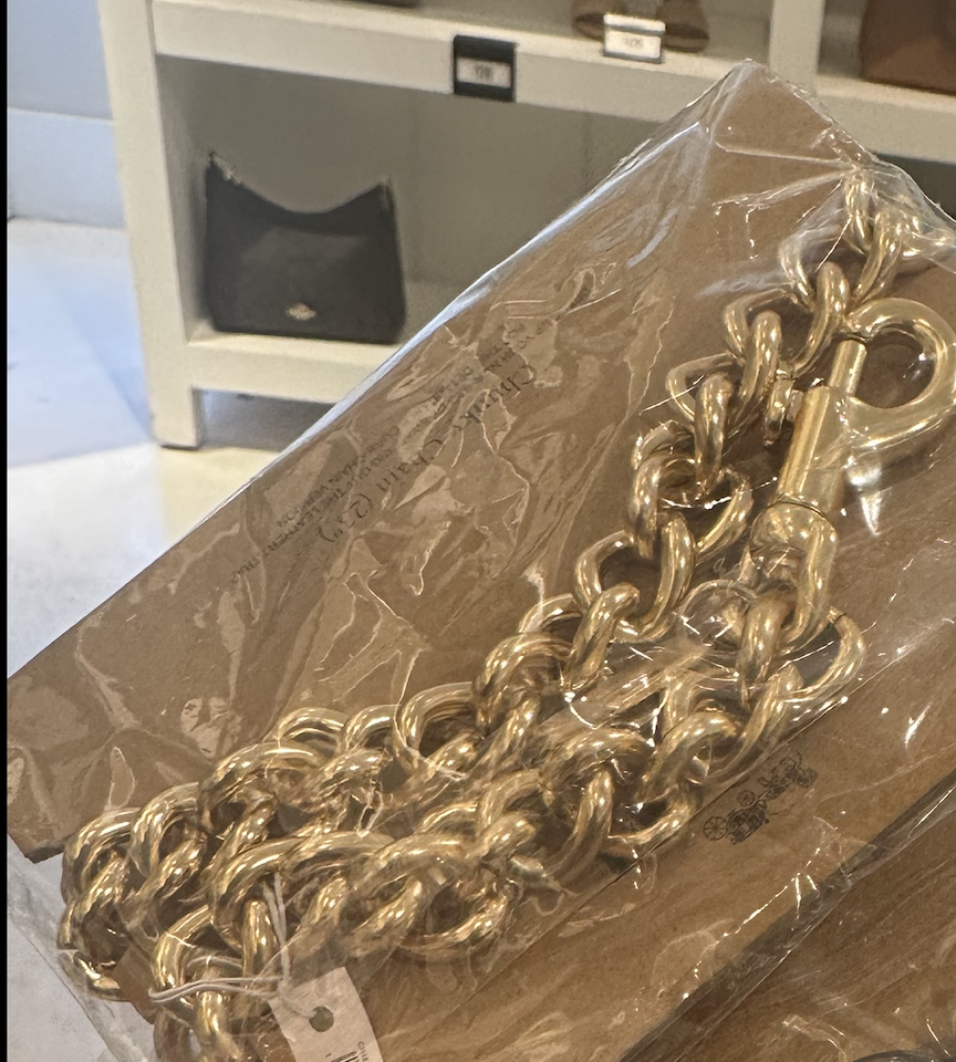 Coach CHUNKY CHAIN STRAP NEW AUTHENTIC BAG HANDLE 23 3/4 Inches CR457 ...
