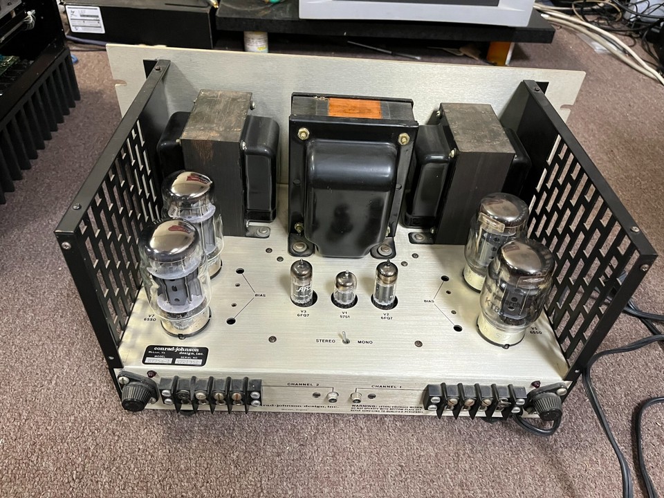 CONRAD JOHNSON MV75 Stereo Tube Amp | eBay