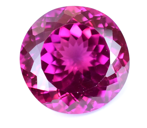 Natural Rhodolite Garnet Raspberry 18.90 Ct Round Certified Loose ...
