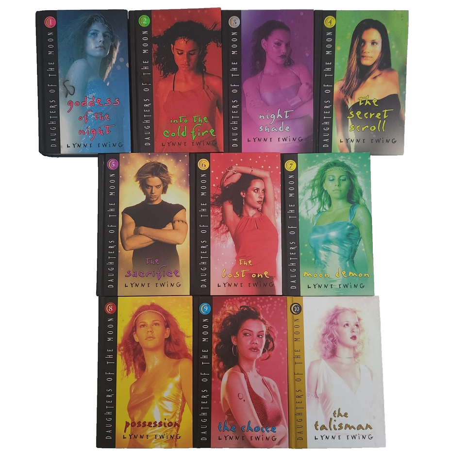 Daughters of the Moon Series Lynn Ewing Lot 10 Hardcover Books 1-10 Paranormal | eBay