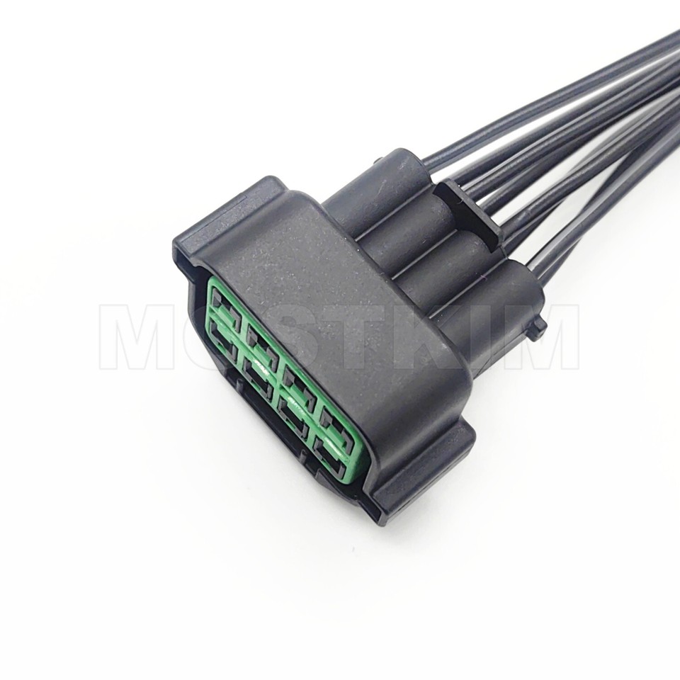 8-Pin LED Headlamp Headlight Connector Pigtail For Hyundai Santa Fe ...