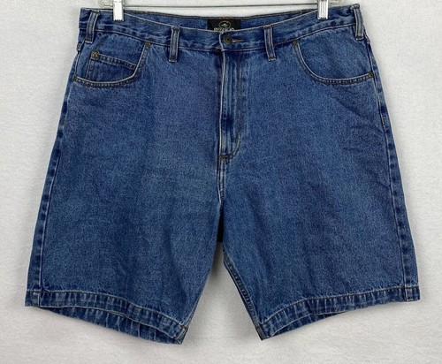 Red Head Men's Size 40 Jean Shorts Actual 39x9 Blue Denim | eBay