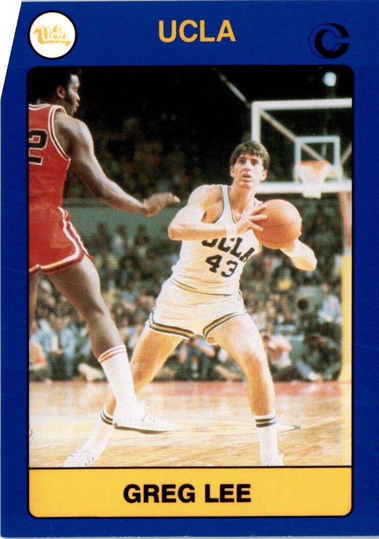 1991 UCLA Collegiate Collection #19 Greg Lee | eBay