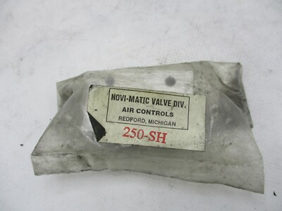 NEW NOVI-MATIC 250-SH VALVE BLOCK | eBay