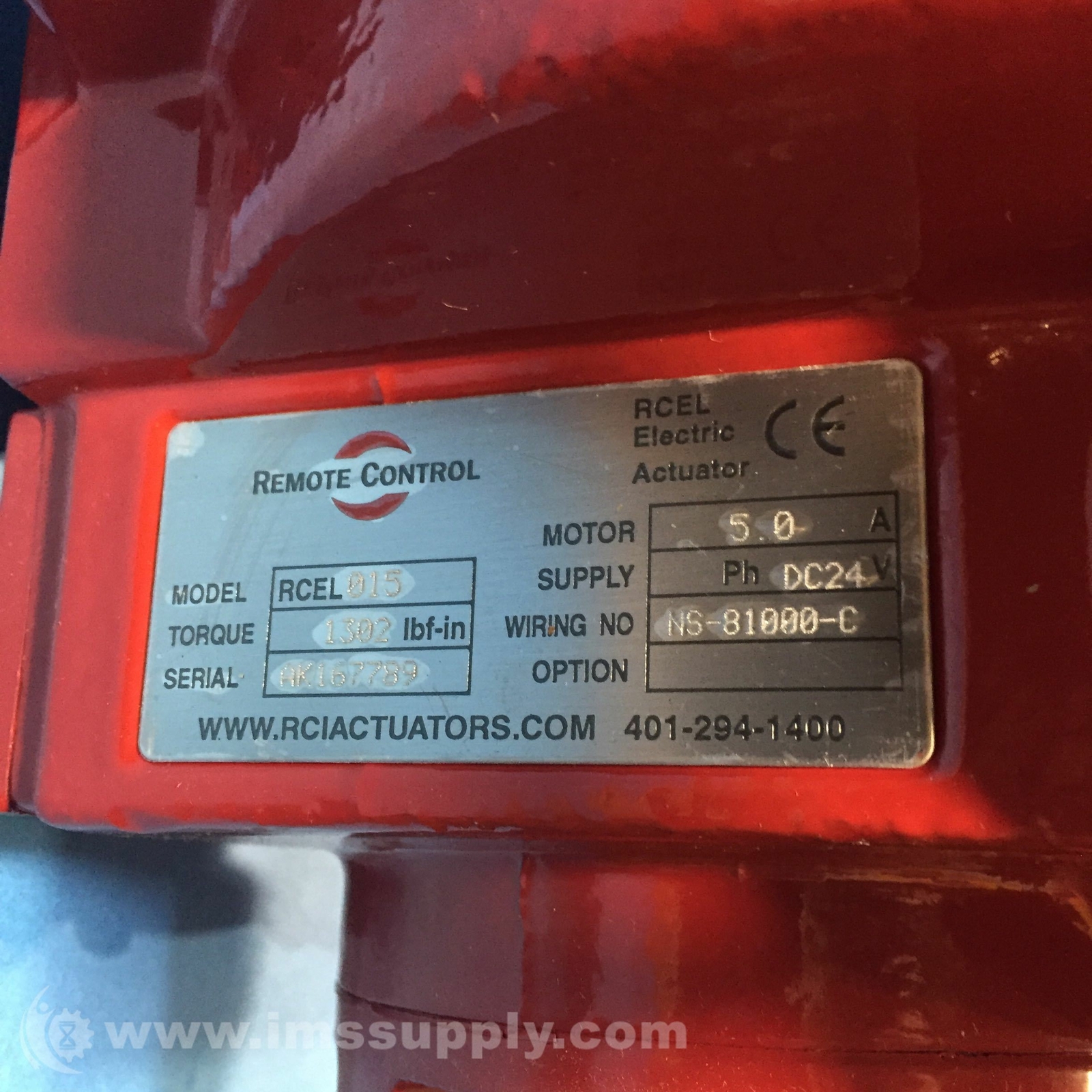 RCI RCEL015 Remote Control Electric Actuator FNIP for sale online | eBay