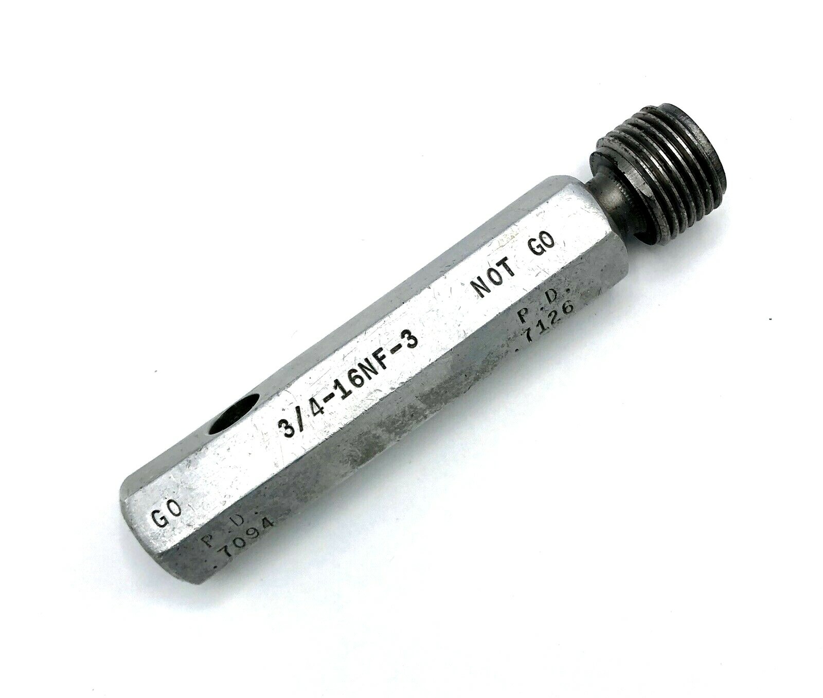 THREAD PLUG GAGE 3/4-16 NF-3 NOTGO ONLY .7126 A-3 TAPERLOCK Inspection ...