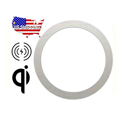 10 Magnetic Charging and Mount Rings - Silver - Adhesive Back | eBay