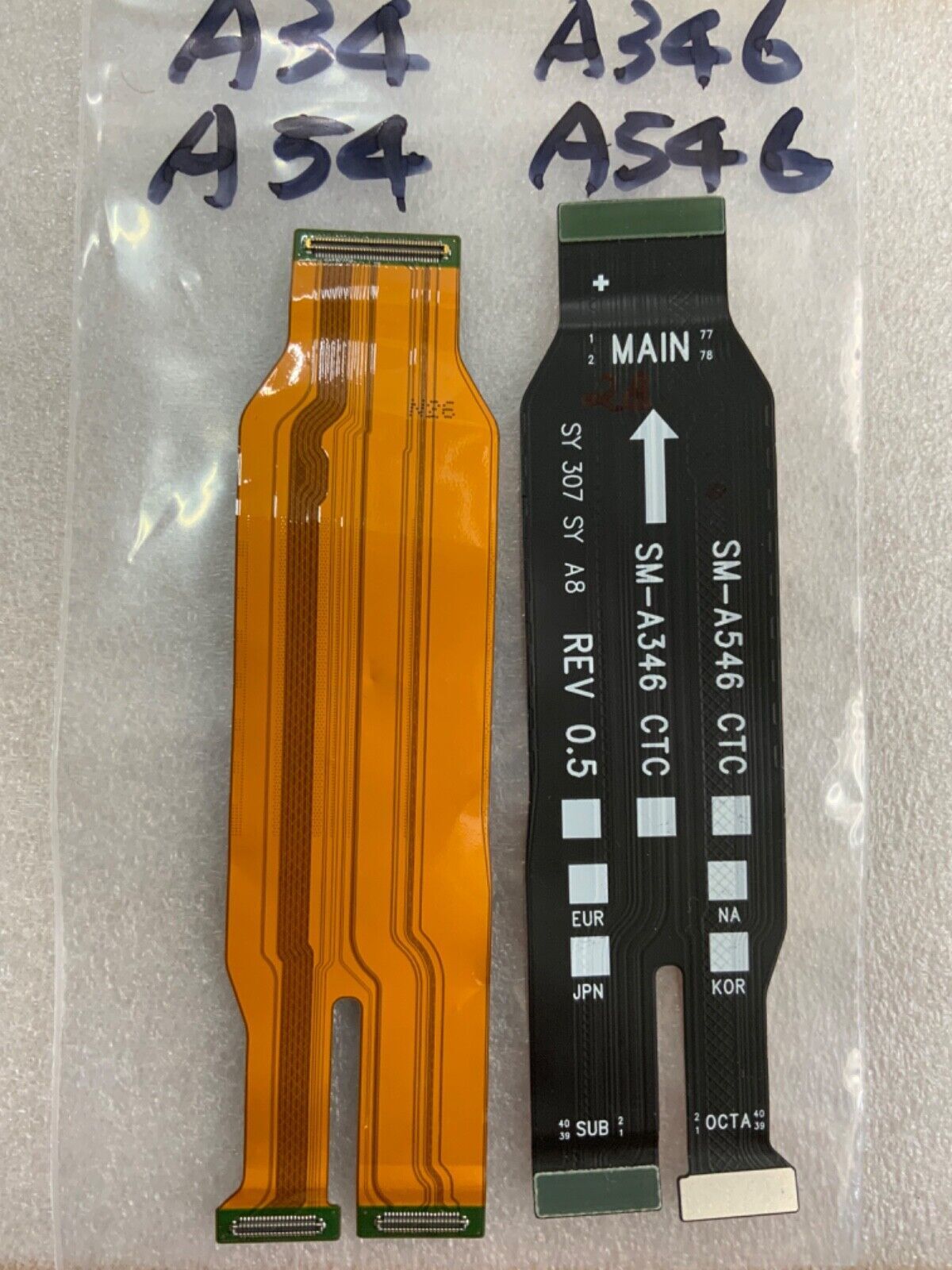 ORIGINAL SAMSUNG GALAXY A34/A54 MAIN MOTHERBOARD FLEX CABLE RIBBON ...