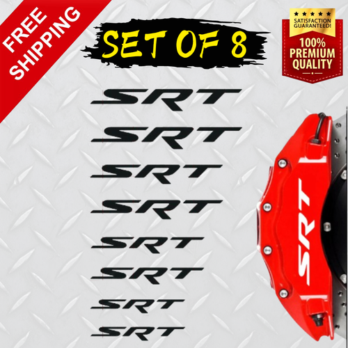 Charger Challenger SRT Brake Caliper Decals Set (8) | eBay