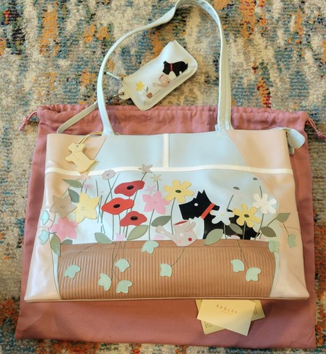 Radley London Signature Springtime Leather Tote Bag (2008) | eBay