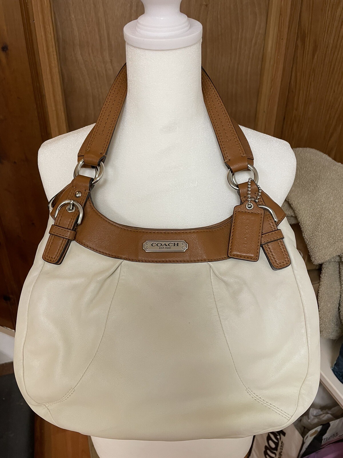 COACH Soho Pleated Pebbled Leather Hobo Shoulder Bag … - Gem