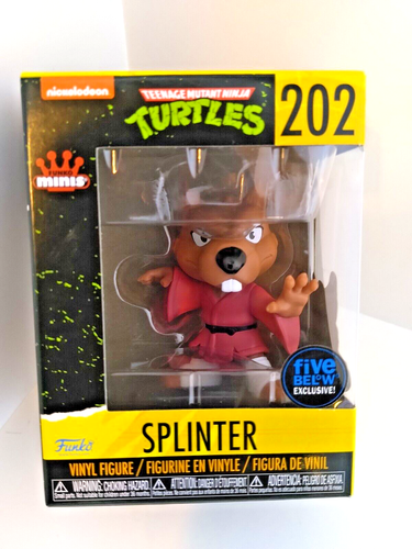Funko Minis Teenage Mutant Ninja Turtles SPLINTER Sealed Five Below ...