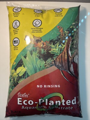 CaribSea Eco-Complete Planted Aquarium Substrate, Black 20-Pounds | eBay