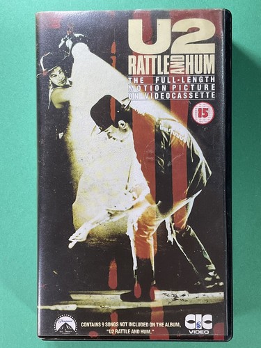 U2, Rattle And Hum, Video Cassette VHS Video, PAL, 1988 | eBay UK