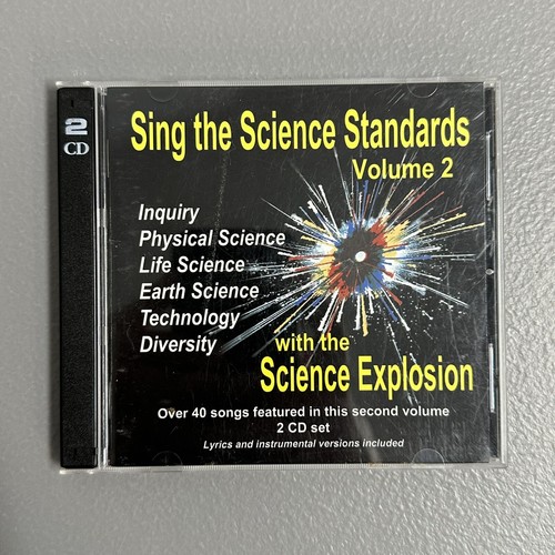Sing the Science Standards Volume 2 Cd 40 Songs Science Explosion Rare ...