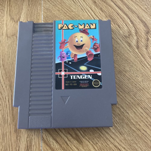 Pac-Man [Tengen Gray] (Nintendo NES, 1988) Tested. Game Only | eBay