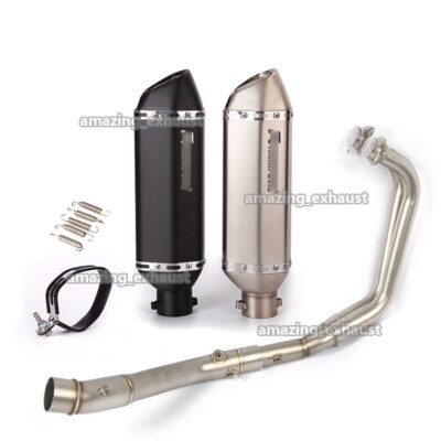 Whole System For Yamaha YZF R3 R25 MT-03 Exhaust Muffler Baffle Header ...
