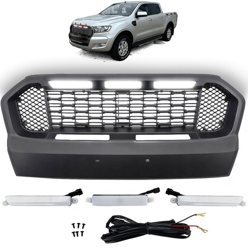 Grille Black Performance LED Lighting for Ford Ranger T7 Since 2016 ...