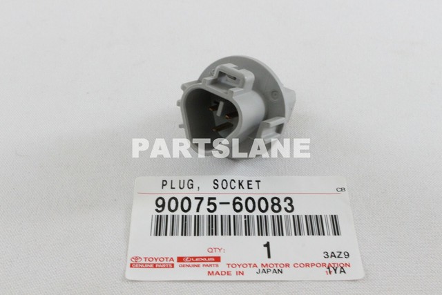 9007560083 Genuine Toyota Socket Front Turn Signal Lamp 90075-60083 for ...