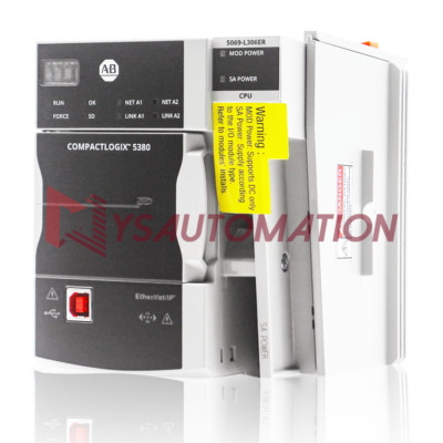 FactorySealed NEW Allen bradley 5069-L306ER CompactLogix 600KB Enet ...