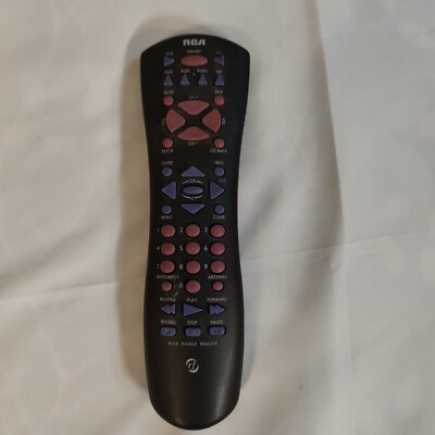 RCA CRK76SG3 Universal Remote TV DVD VCR AUX Remote Control Tested ...