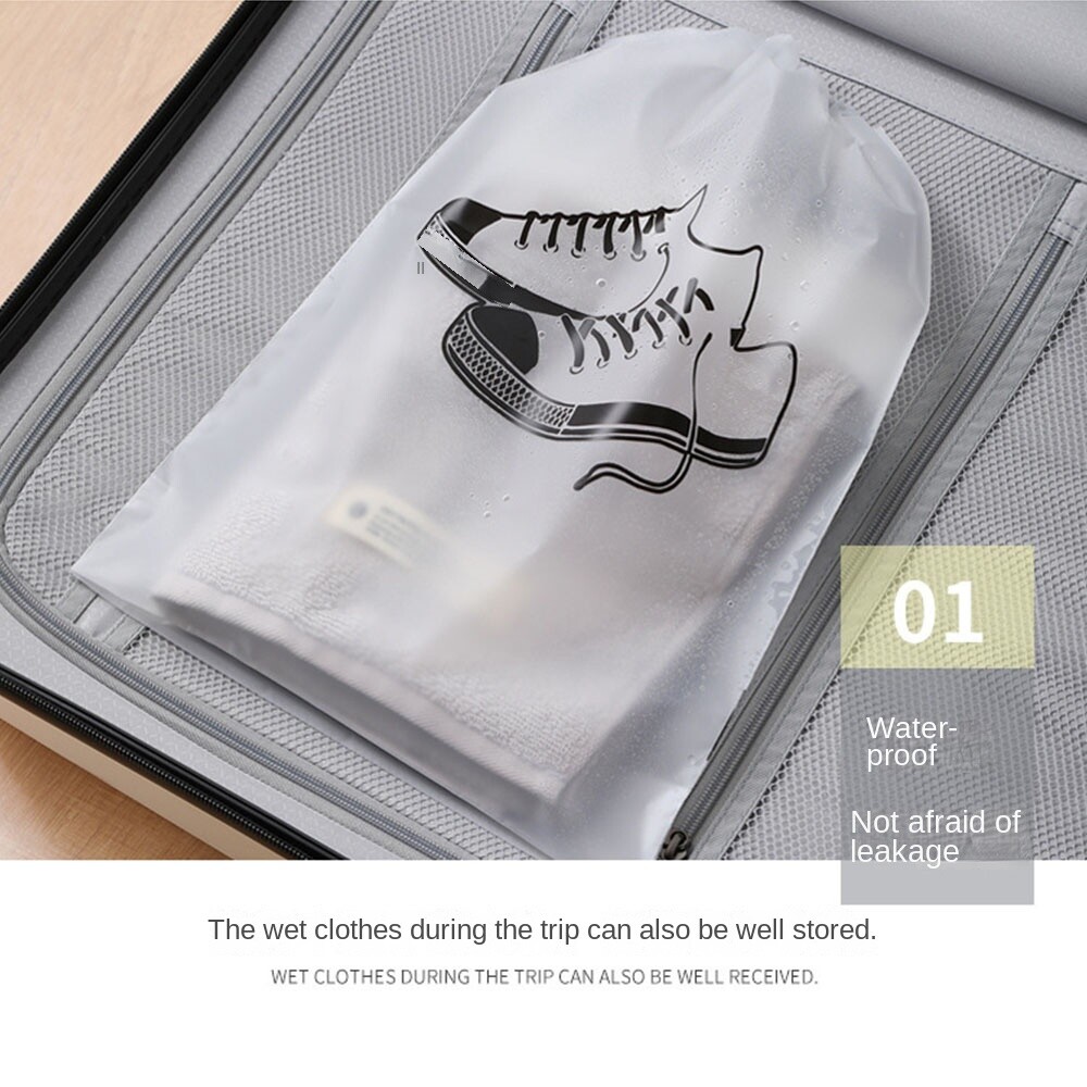 Waterproof Drawstring Bag Dust-Proof Travel Shoe Bag New Shoes Storage ...