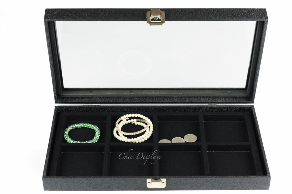 Glass Top Jewelry Box Glass Top Jewelry Tray Showcase Displays Get Any ...