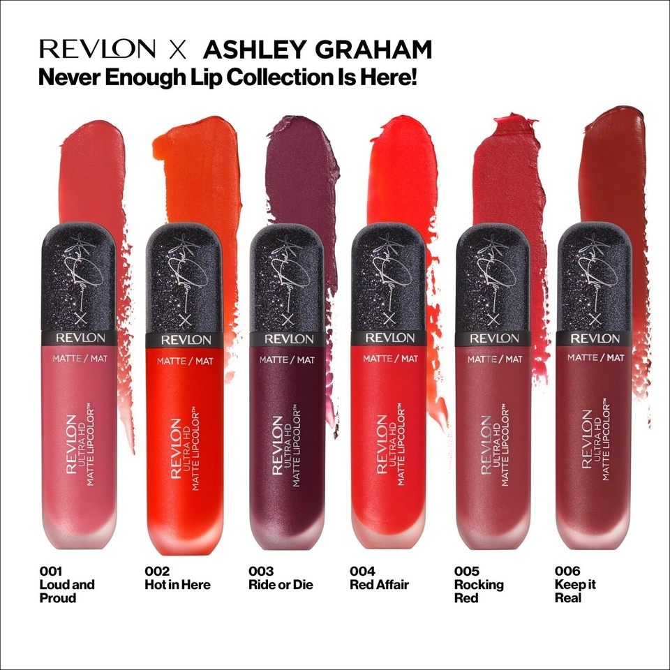 Revlon Ultra HD Matte/Mat Lipstick Lipcolor & Metallique .2 oz ...