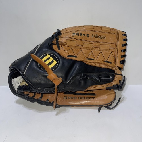 Wilson A2476 Pro Select Baseball Glove 12.5" Leather Right Handed Throw ...