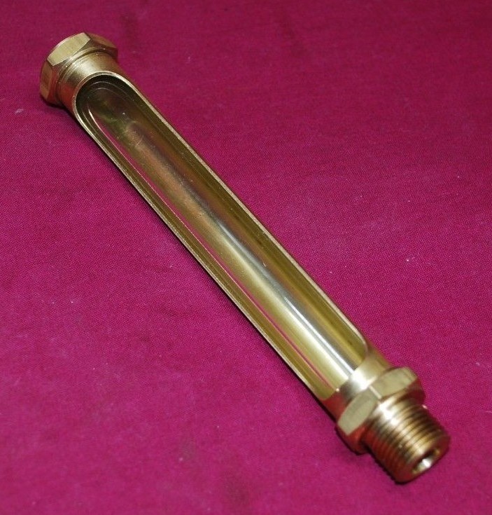 NEW Brass Oil LIne Gauge Hit & Miss Fairbanks Steam FIG. 530 Size #4 | eBay