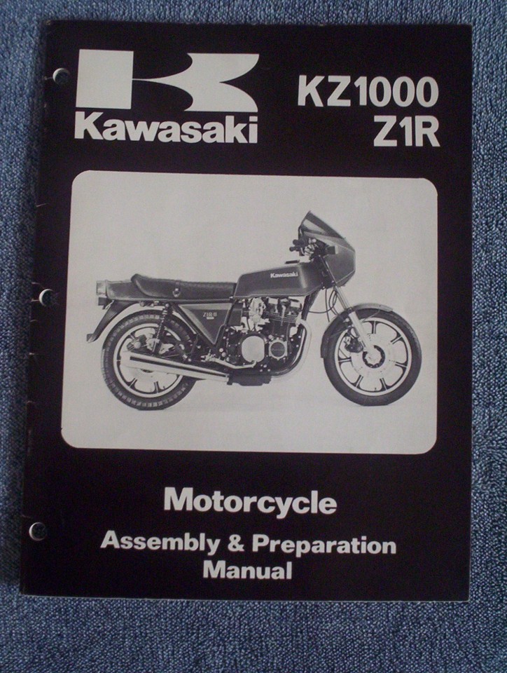 kawasaki z1r D3 prep manual | eBay
