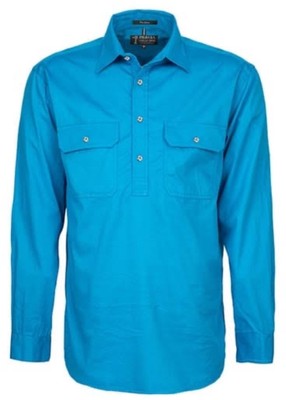 PILBARA Ritemate Men's Closed Front, Pilbara L/S Work Shirt RM200CF ...