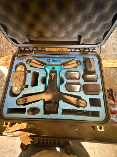 skydio 2 camera drone with hard case, batteries and charger | eBay