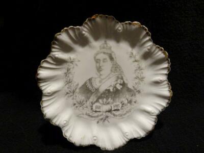 Queen Victoria Diamond Jubilee Plate - Austrian Plate With Bassano ...