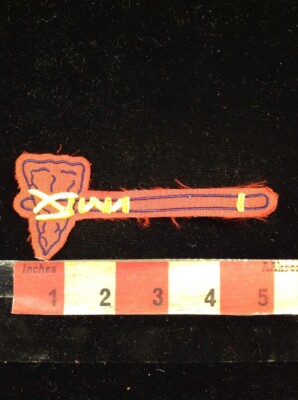 Red Tomahawk / Ax / Axe / Hatchett Patch ~ Nearly 5" Long 00WD | eBay