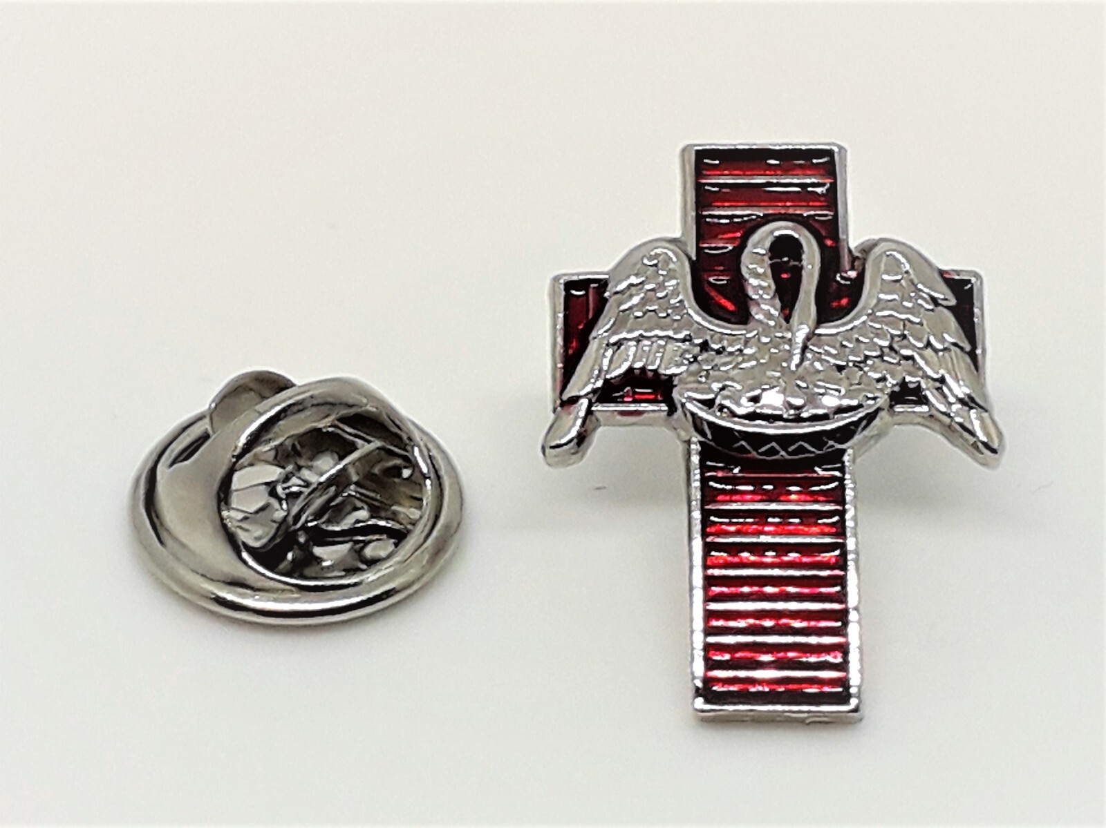 18th Degree Pelican on Red Cross Masonic Freemasons Lapel Pin LP 103 ...